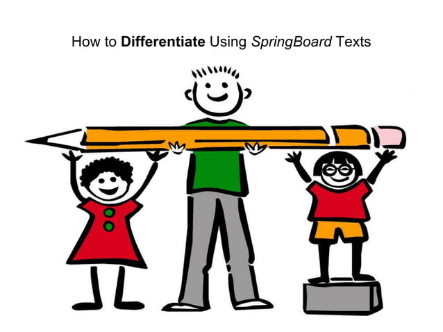 Differentiating Spring Board | PPT