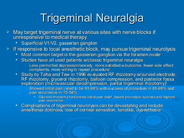 Differentiating trigeminal neuropathy from trigeminal neuralgia