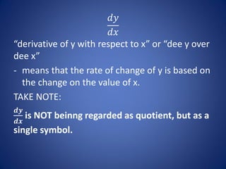 Differentiation | PDF