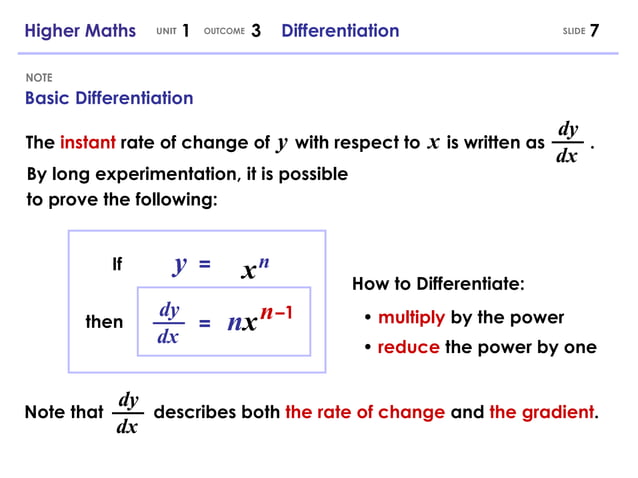 Differentiation | PPT