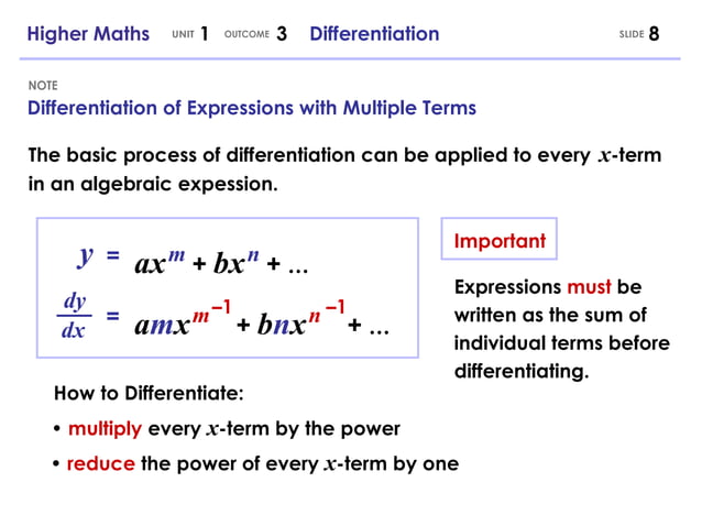 Differentiation | PPT