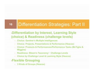 Differentiation | PDF | Homework and Study | Education