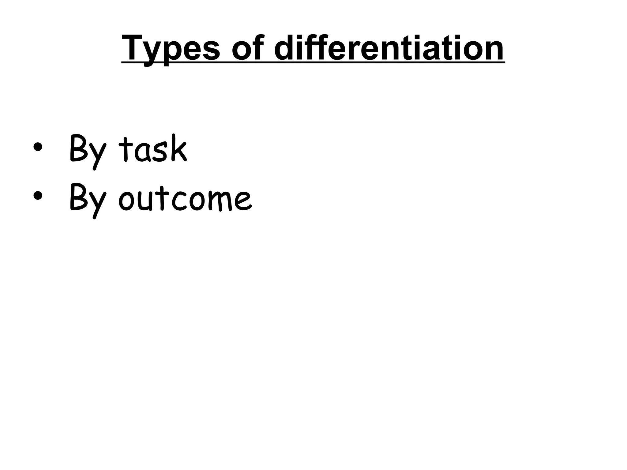 Differentiation | PPT
