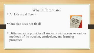 Differentiation | PPT