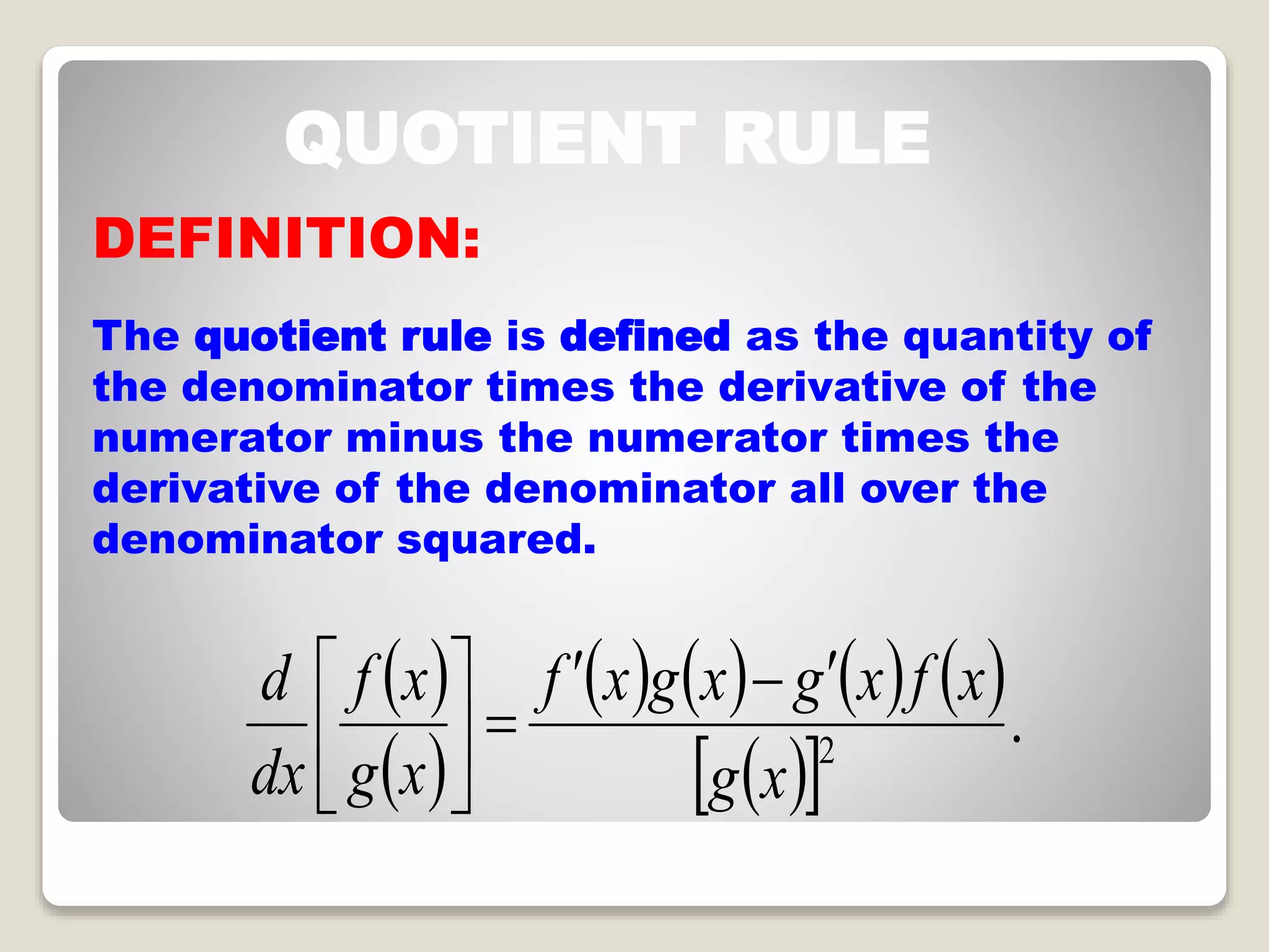 Differentiation | PPTX