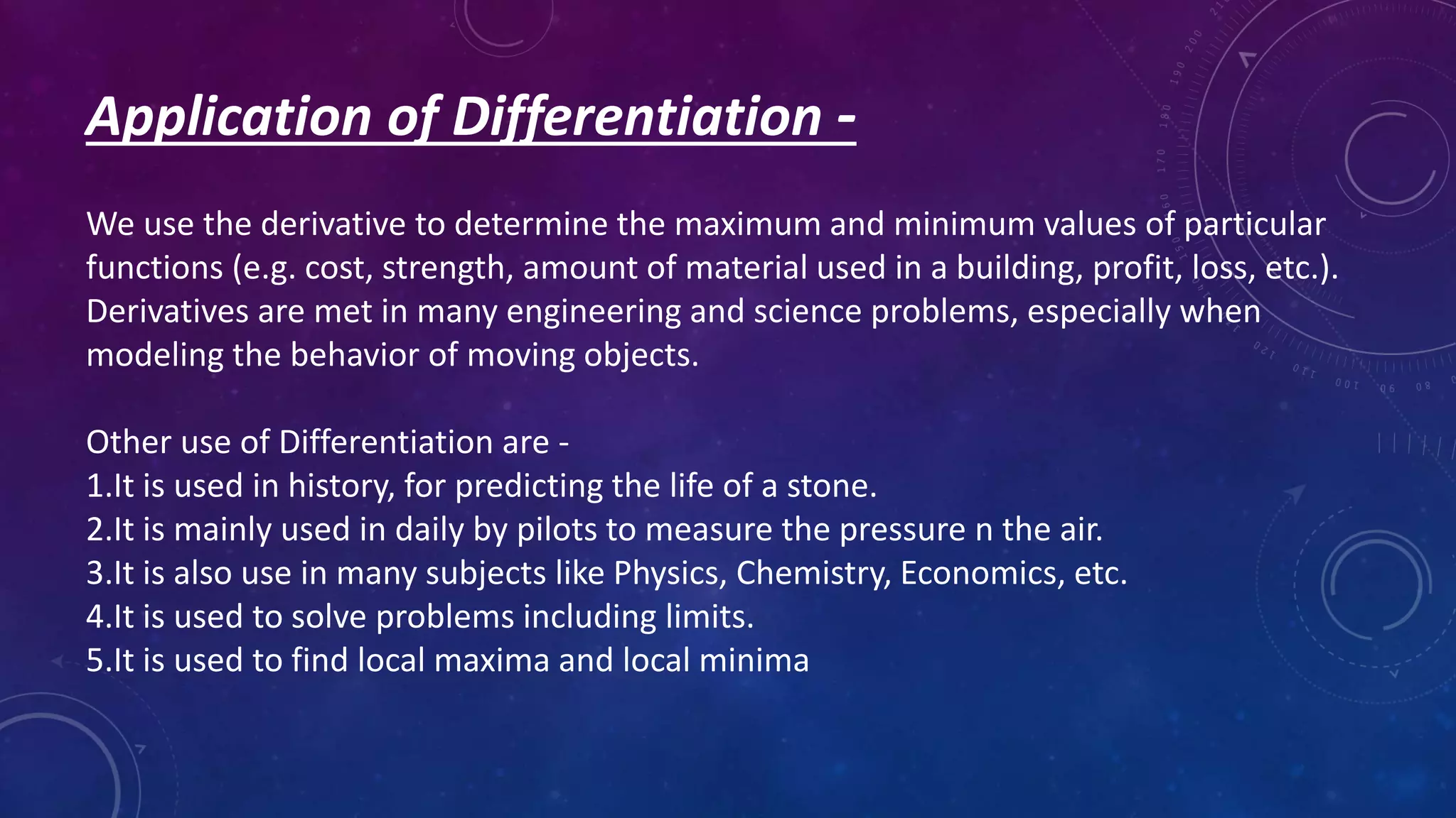 Differentiation | PPTX