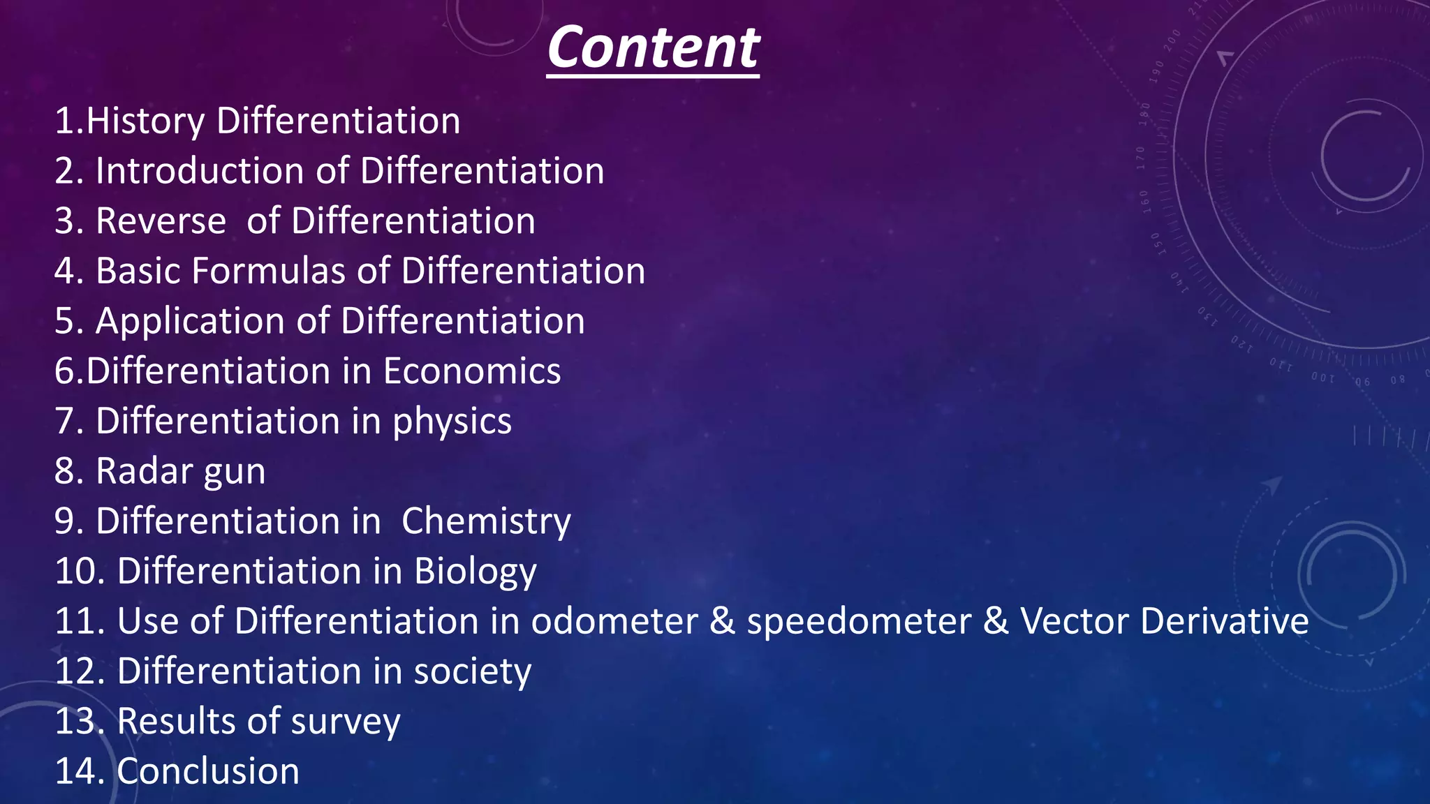 Differentiation | PPTX