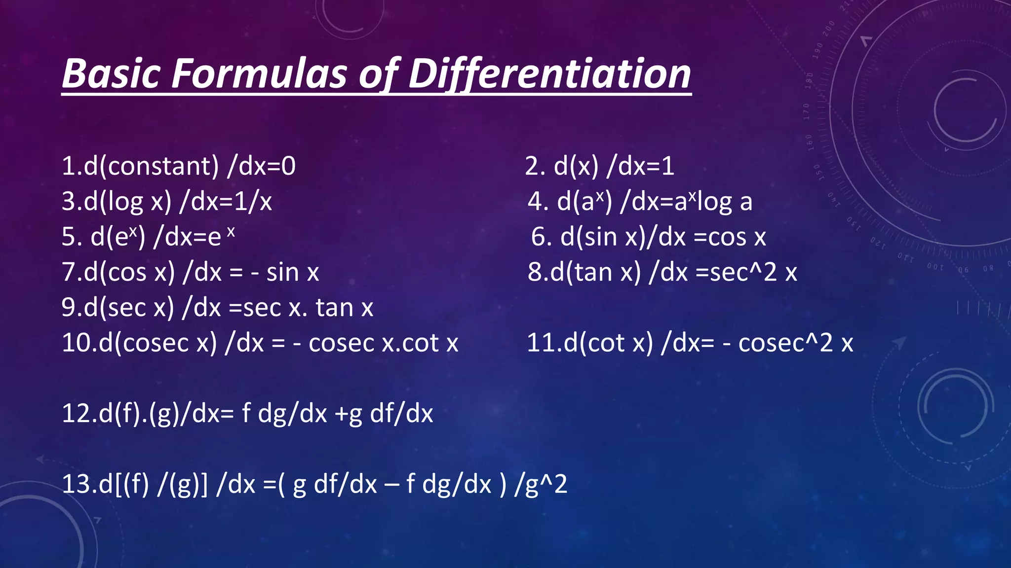 Differentiation | PPTX | Business Accounting & Finance | Business