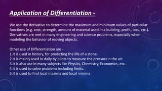 Differentiation | PPTX