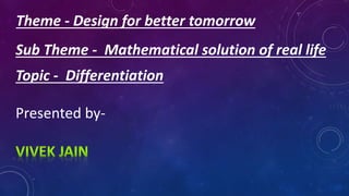 Differentiation | PPTX