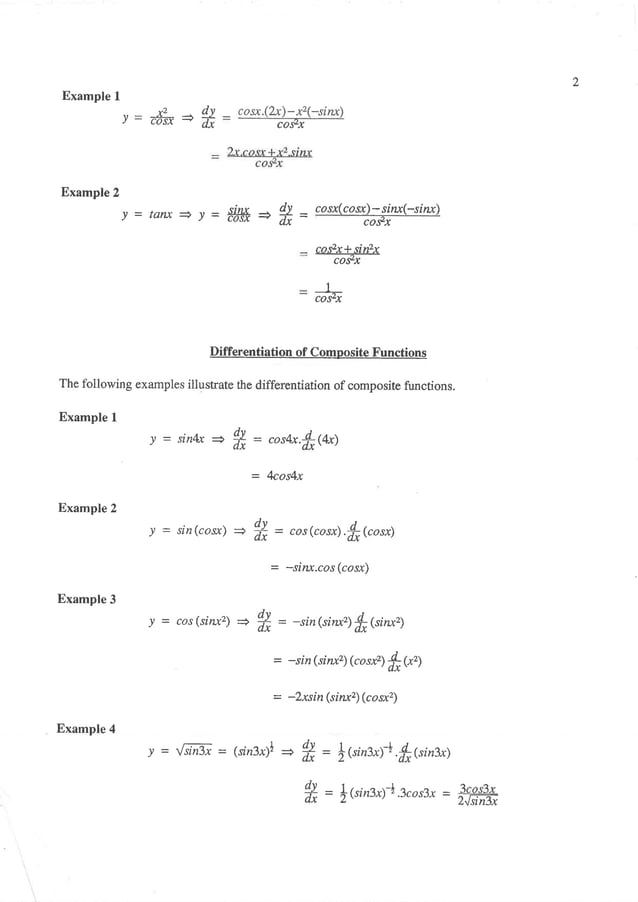 Differentiation | PDF | Fitness and Exercise | Healthy Living