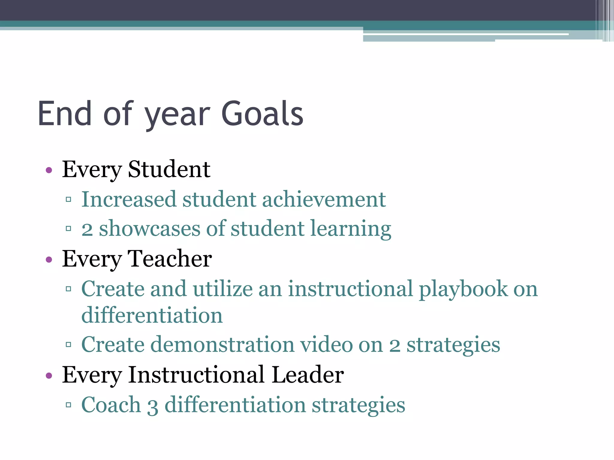 Differentiation- A School-Wide program | PPTX | Educational Assessment ...