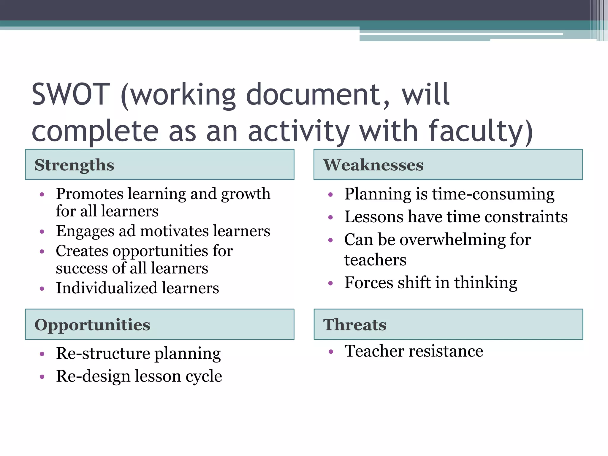 Differentiation- A School-Wide program | PPTX | Educational Assessment | Education