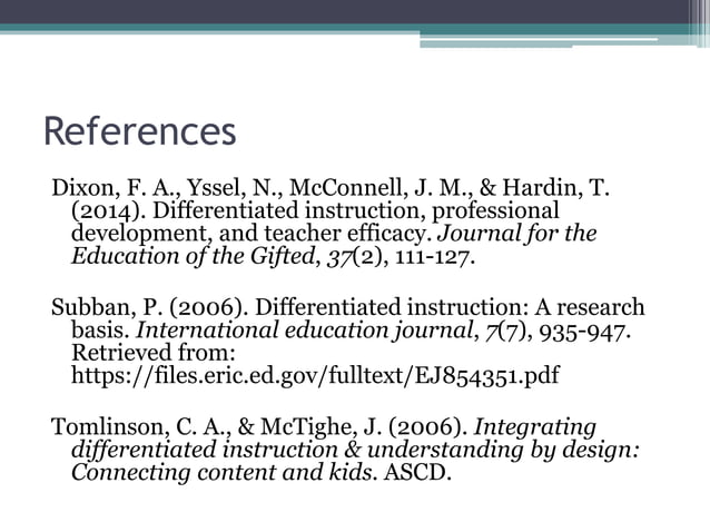 Differentiation- A School-Wide program | PPTX | Educational Assessment | Education