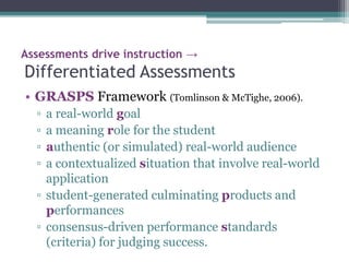 Differentiation- A School-Wide program | PPTX | Educational Assessment ...