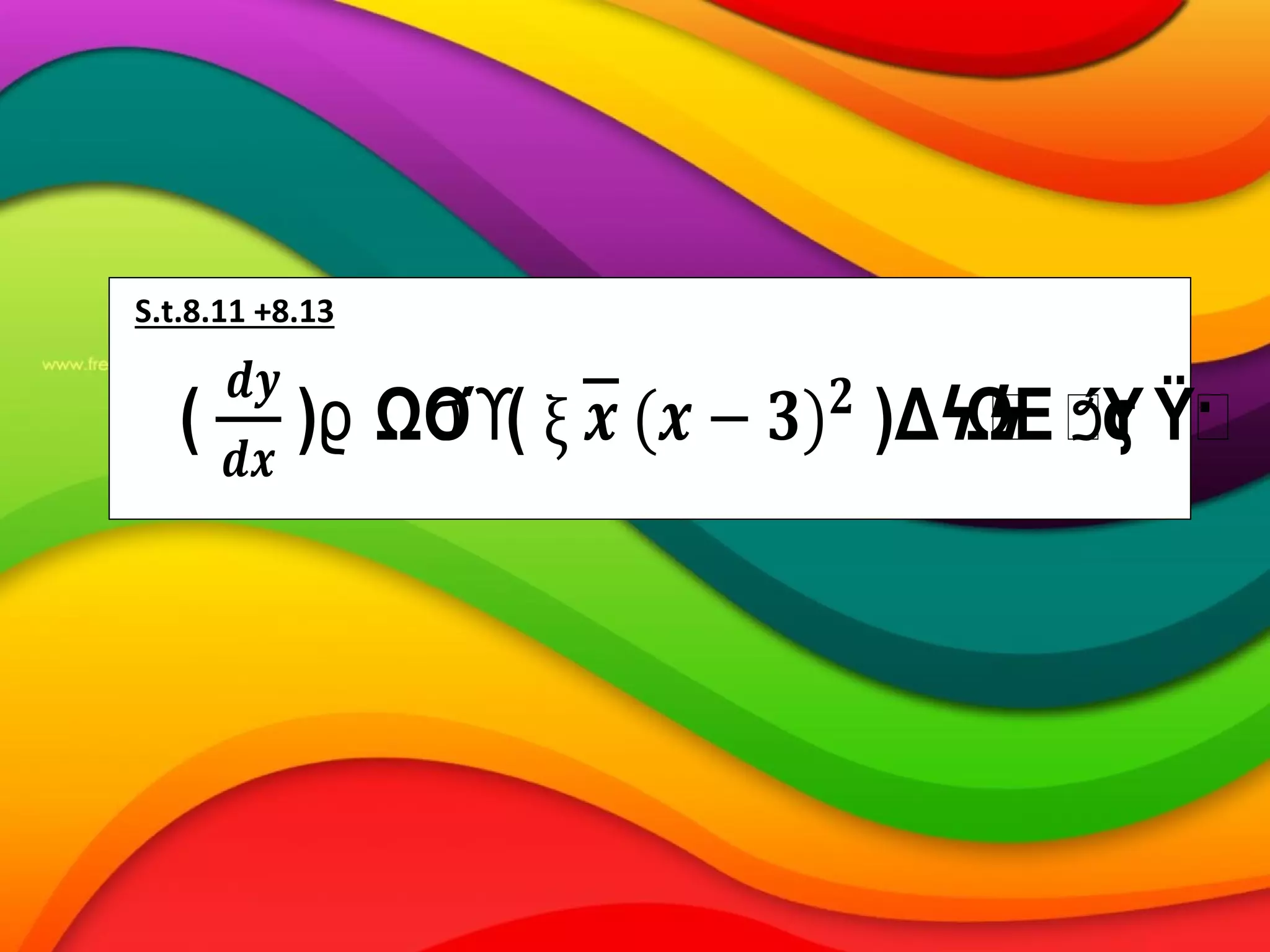 Differentiation Revision.ppt