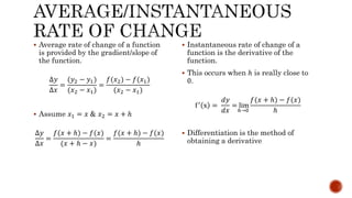 Differentiation | PPTX