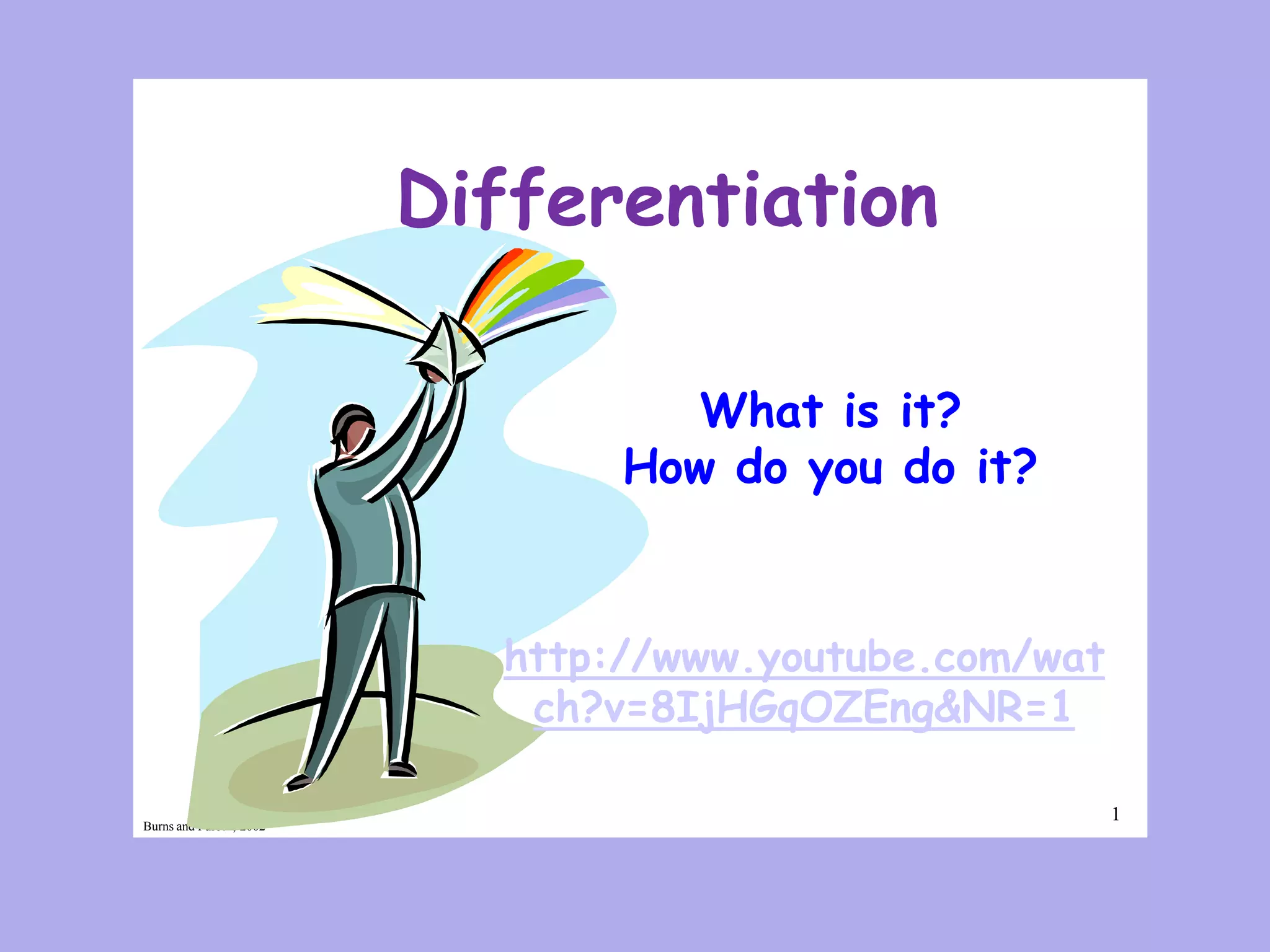 Differentiation.PPT