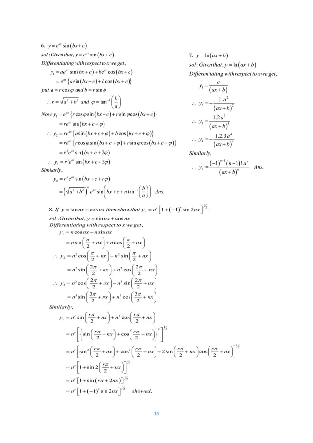 Differentiation.pdf | Physics | Science