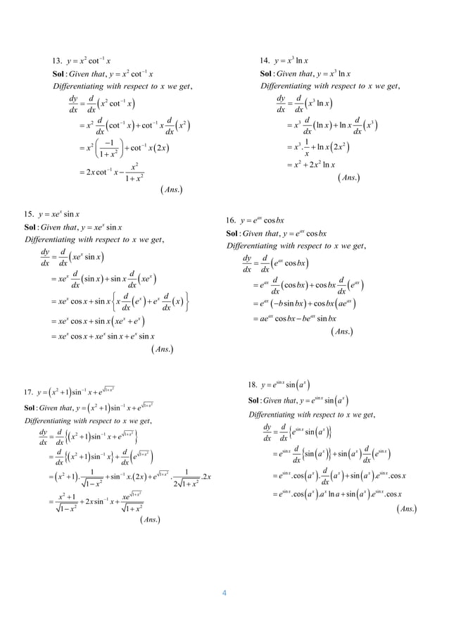 Differentiation.pdf | Physics | Science