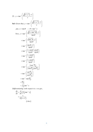 Differentiation.pdf | Physics | Science