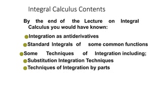 Comprehensive Guide to Differentiation and Integration Techniques in ...