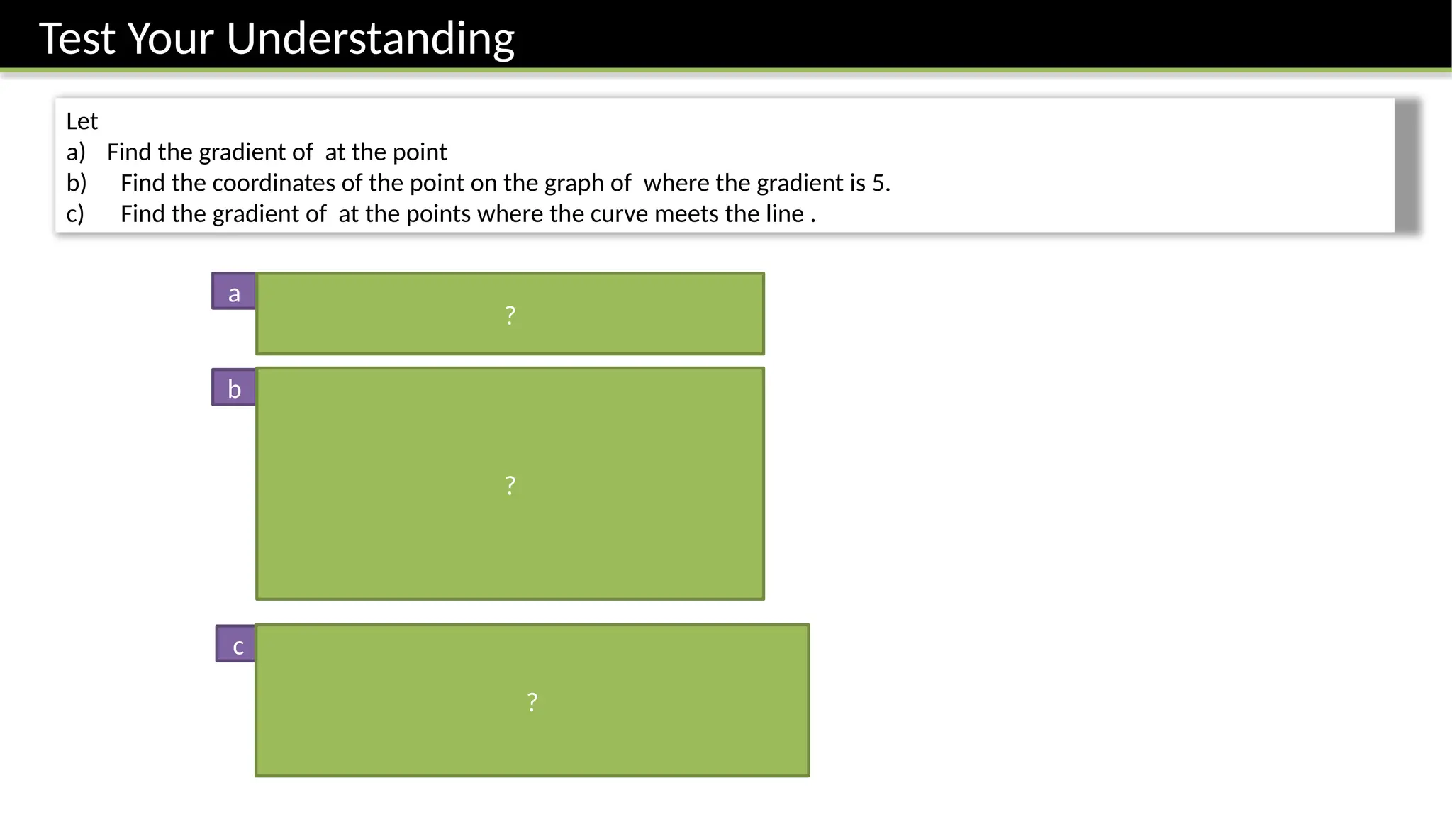 Igcse Math Differentiation Introduction Pptx