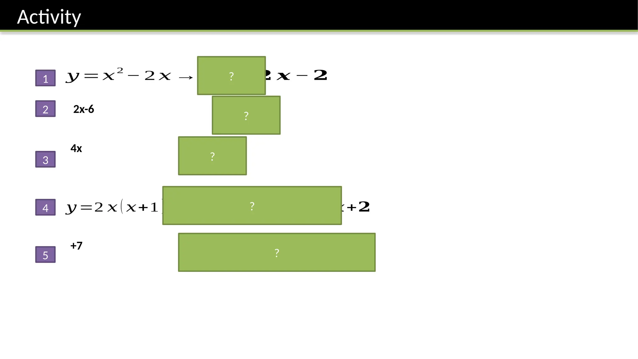Igcse Math Differentiation Introduction 2 Pptx