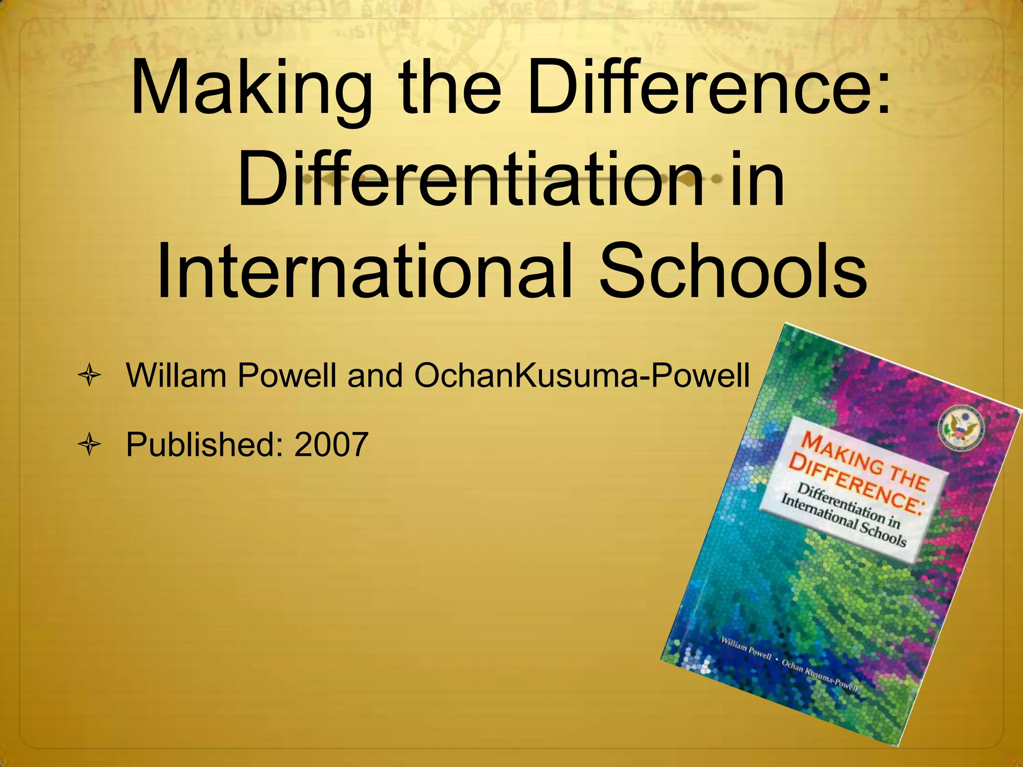 Differentiation & Self Assessment | PPTX