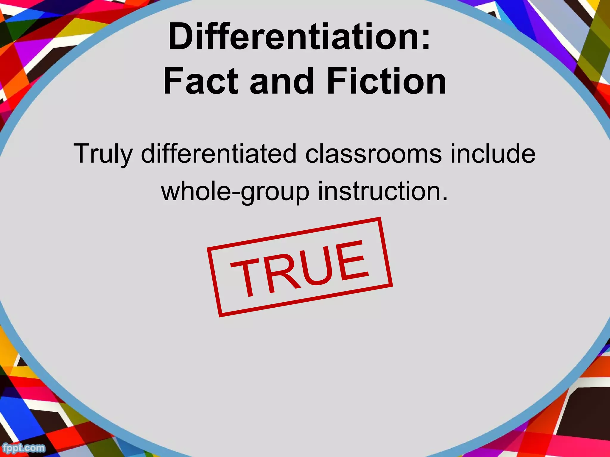 Differentiation tiering | PPT