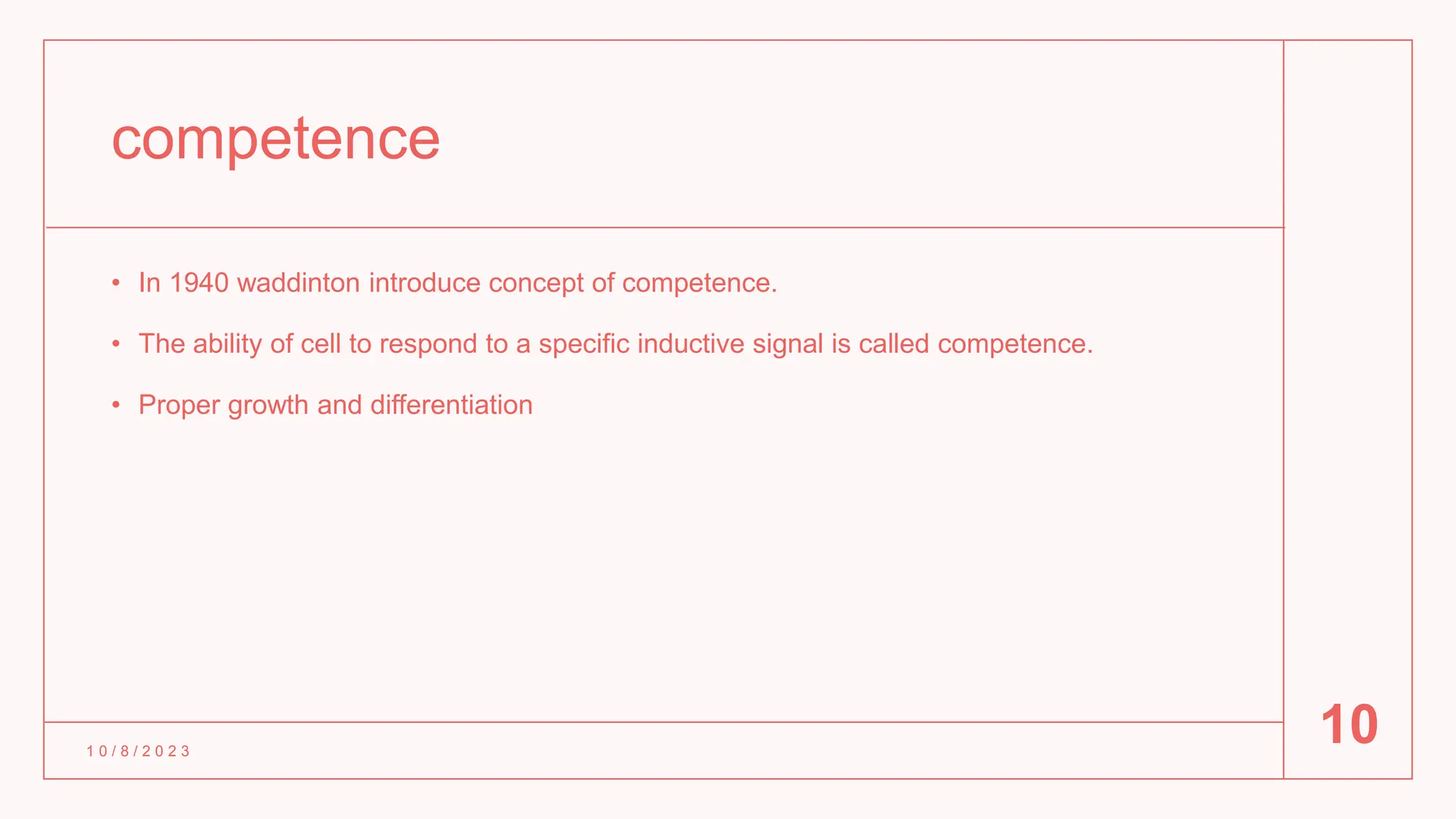 Differentiation Pptx Biological Sciences Science