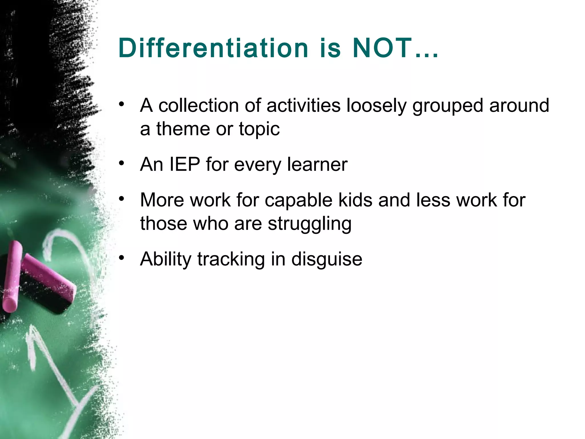 Differentiation 2012[1] | PPT