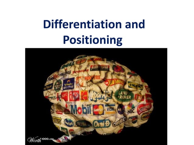 Differentiation and positioning | PPTX | Business | Business and Finance