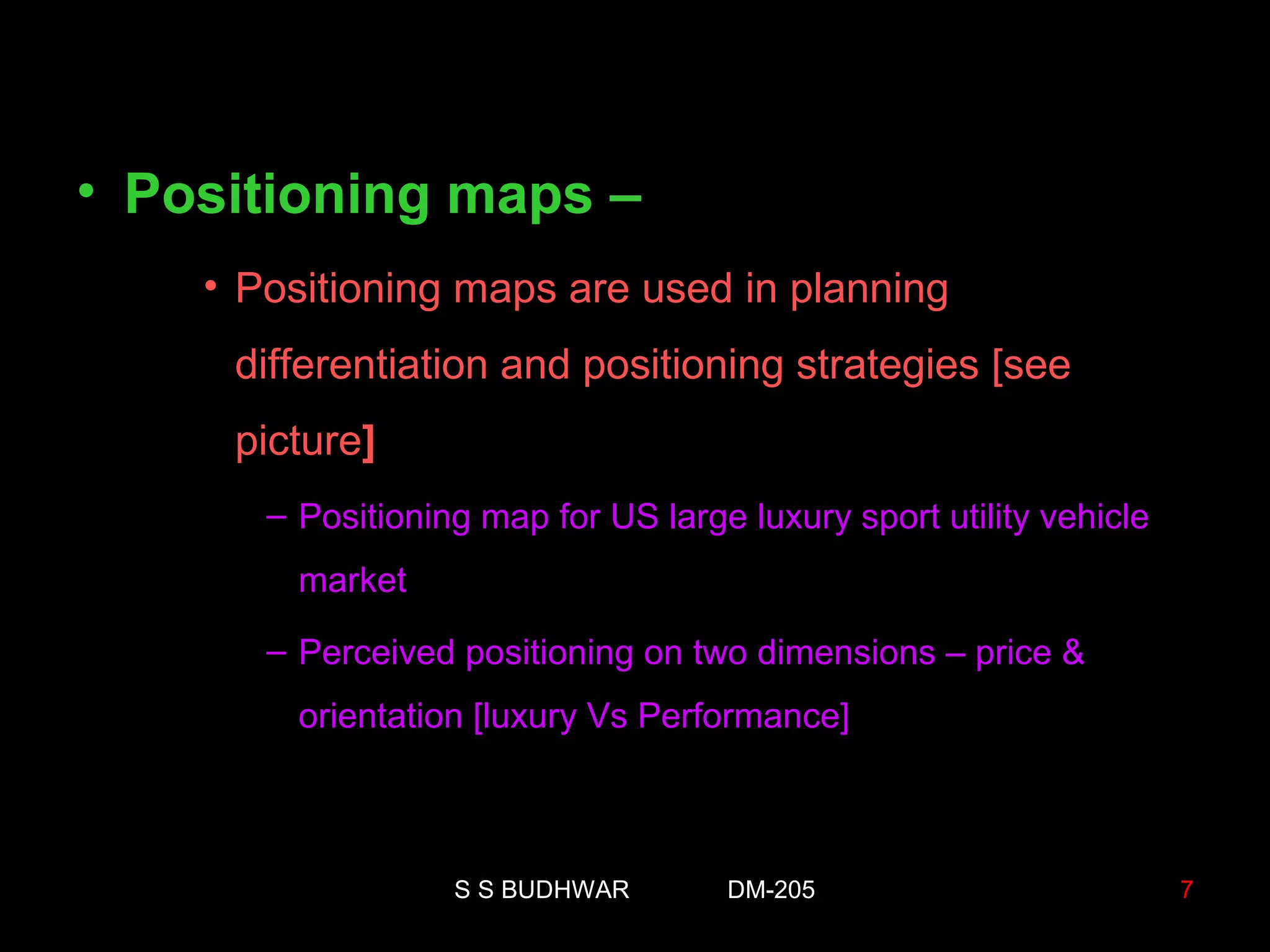 Differentiation and positioning chapter 6 new | PPT