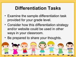 Differentiation and Technology Presentation | PPT