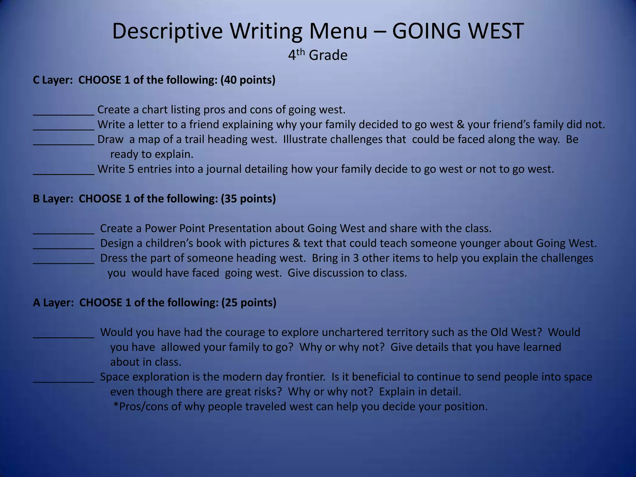 Differentiation and writing | PPT