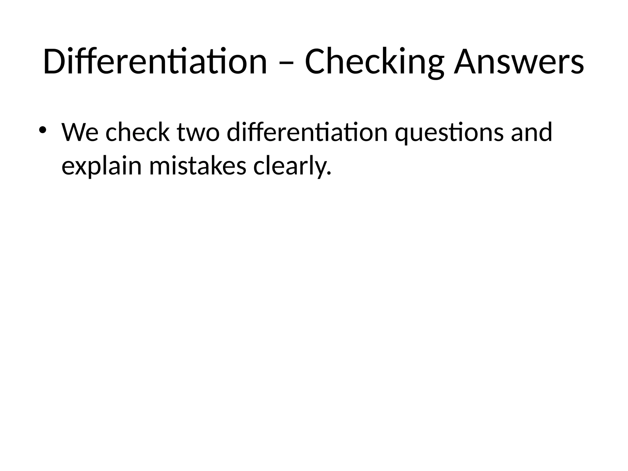 Mathematics_Differentiation_Answer_Explanation.pptx