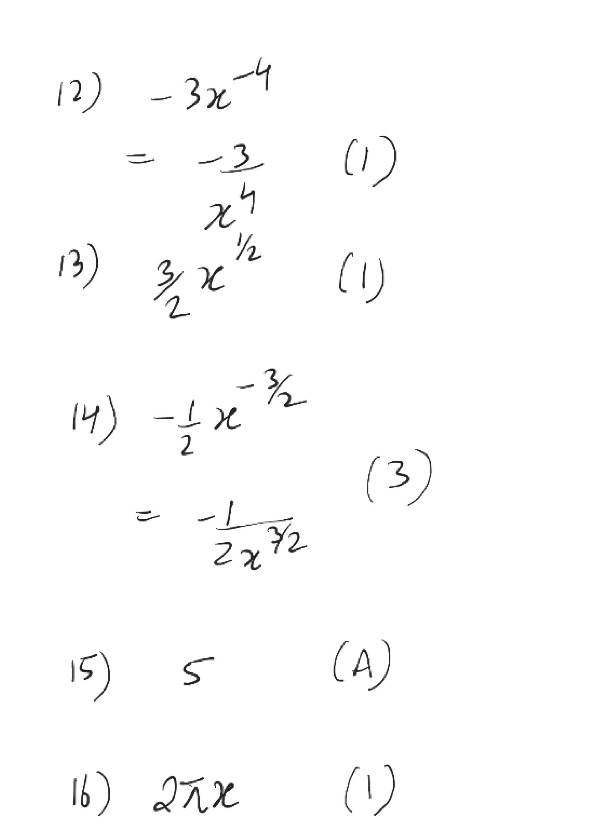 differentiation assignment.pdf for class 11th | PDF