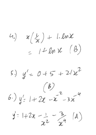 differentiation assignment.pdf for class 11th | PDF
