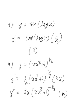 differentiation assignment.pdf for class 11th | PDF