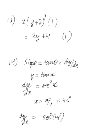 differentiation assignment.pdf for class 11th | PDF