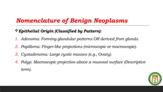 Differentiation between benign and malignant tumors.pptx