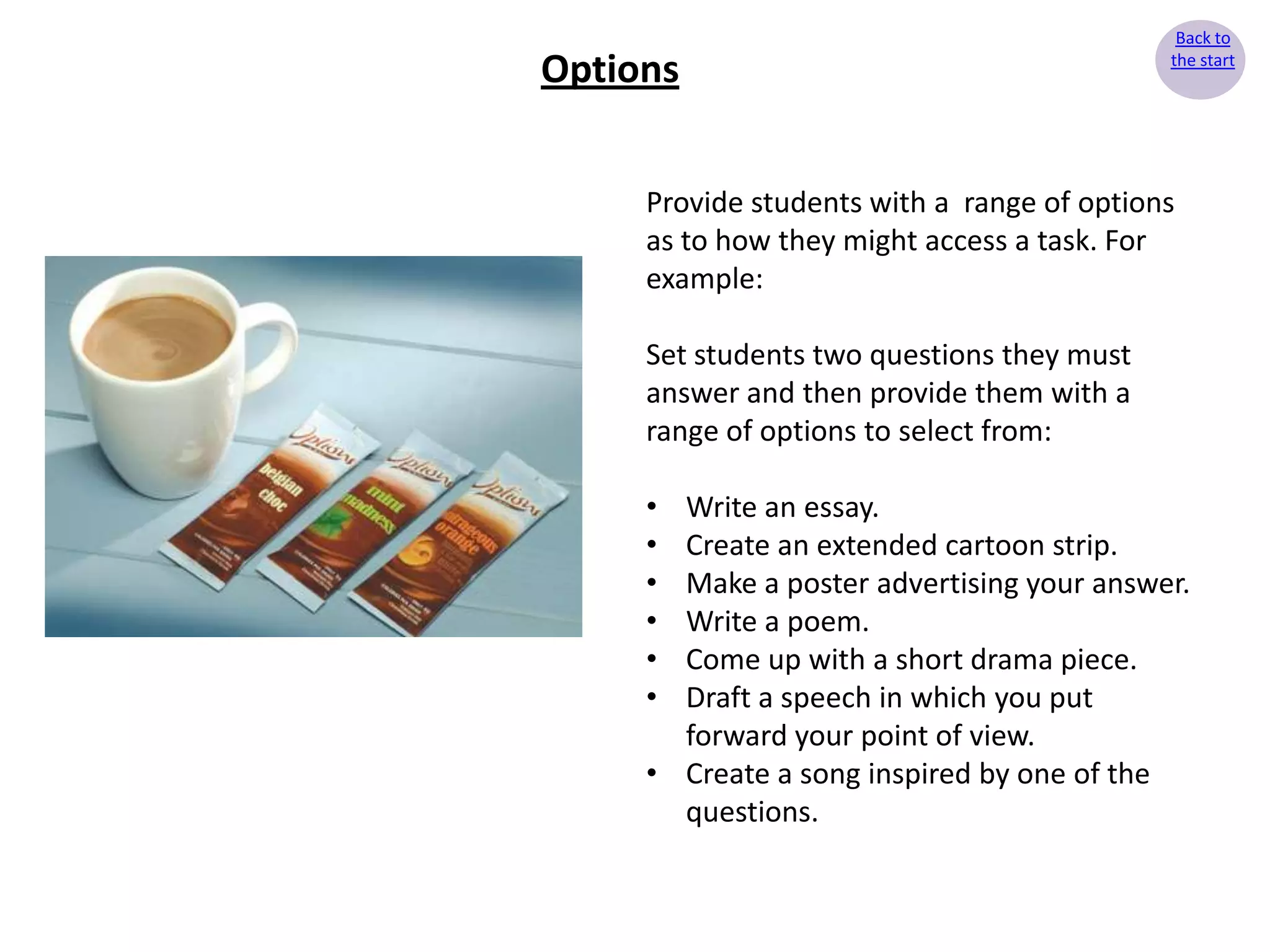 Differentiation deviser[1] | PPTX | Homework and Study | Education