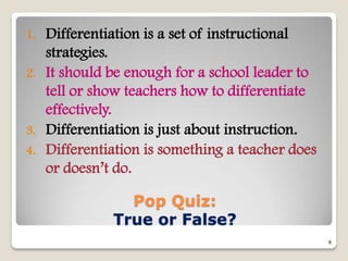 Differentiation | PPT
