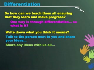 Differentiation for elementary | PPTX