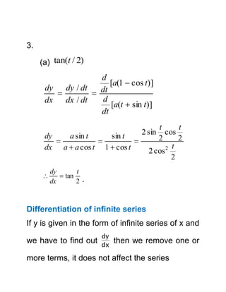 Understanding Differentiation - JEE Main 2014 Maths | PDF