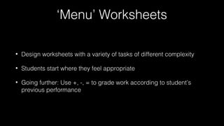 Practical differentiation ideas for teachers | PPT