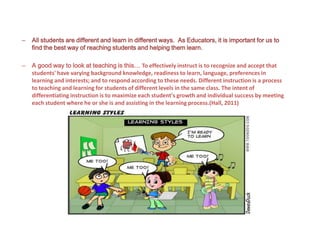 Differentiation in the classroom | PPTX | Special Education | Education