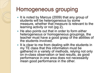 Differentiation in the senior mathematics classroom | PPT