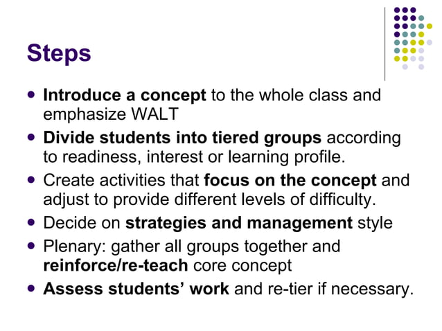Differentiation Made Easy | PPT | Special Education | Education